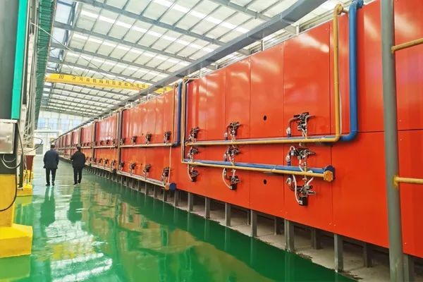 Tunnel kiln: main areas and thermal system design