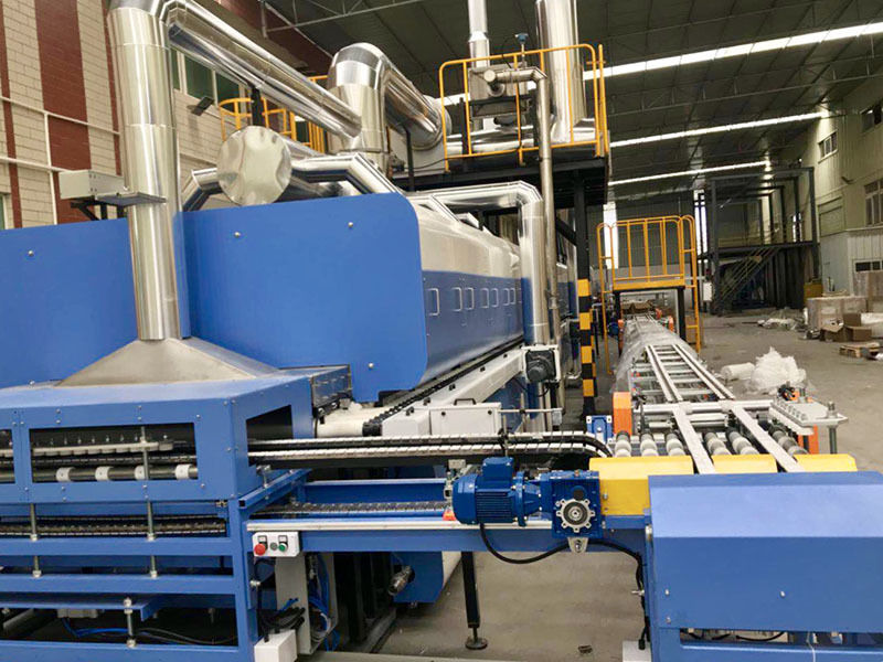 Efficient Production Roller Kiln For Ceramic Tiles Customizable PLC ...